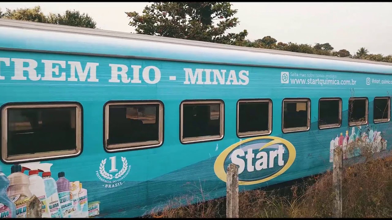 Trem Turístico Rio Minas - YouTube