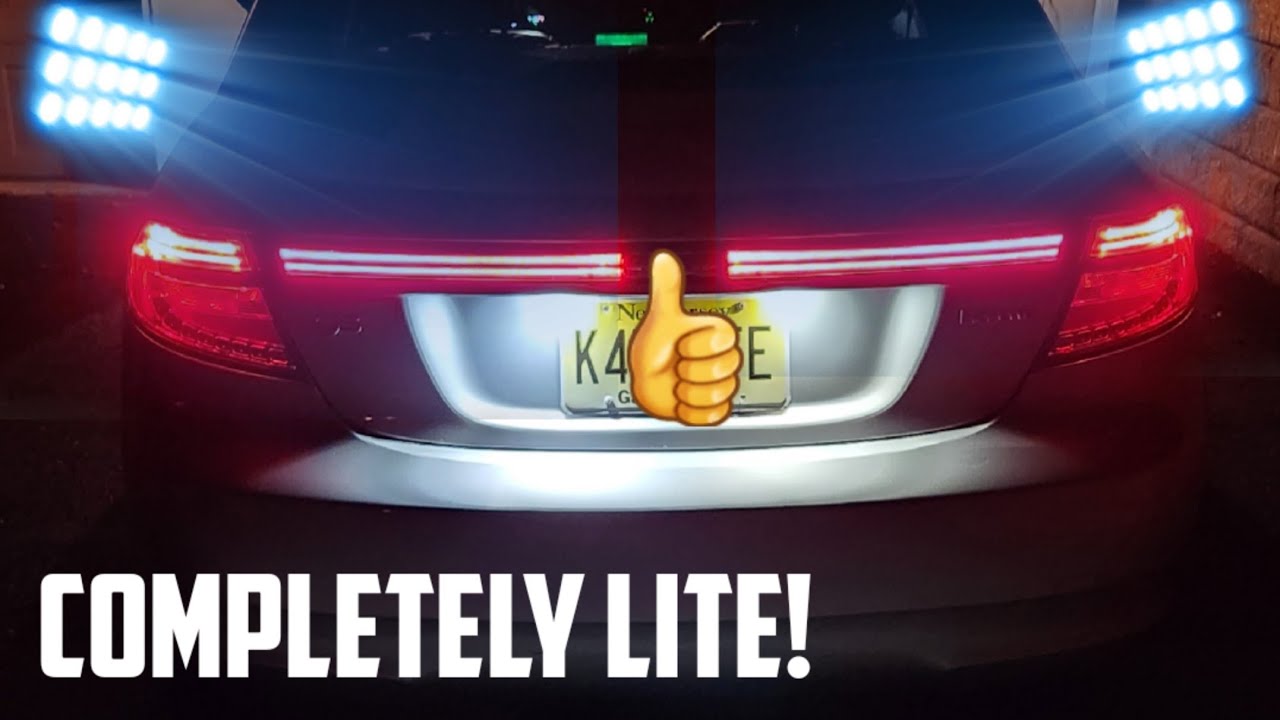 Replacing the Common Light Bar and Third Brake Light on My 2011 Saab 9 ...
