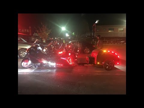 Humdinger's cold Goldwing night ride - YouTube