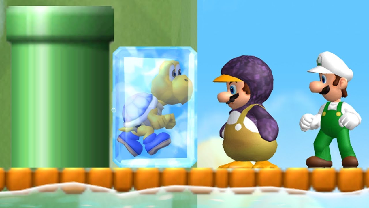 New Super Mario Bros. Wii The other P - 2 Player Co-Op - #03 - YouTube