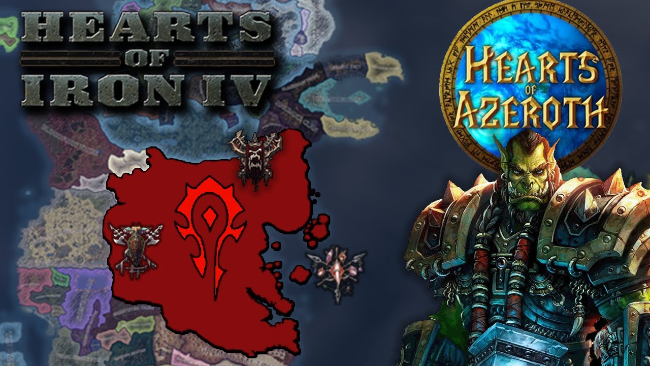 Founding the Horde in the Hearts of Azeroth Mod for Hearts of Iron 4 ...