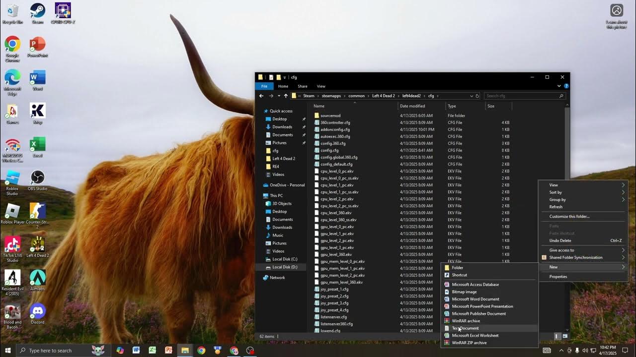 How to make autoexec.cfg - YouTube