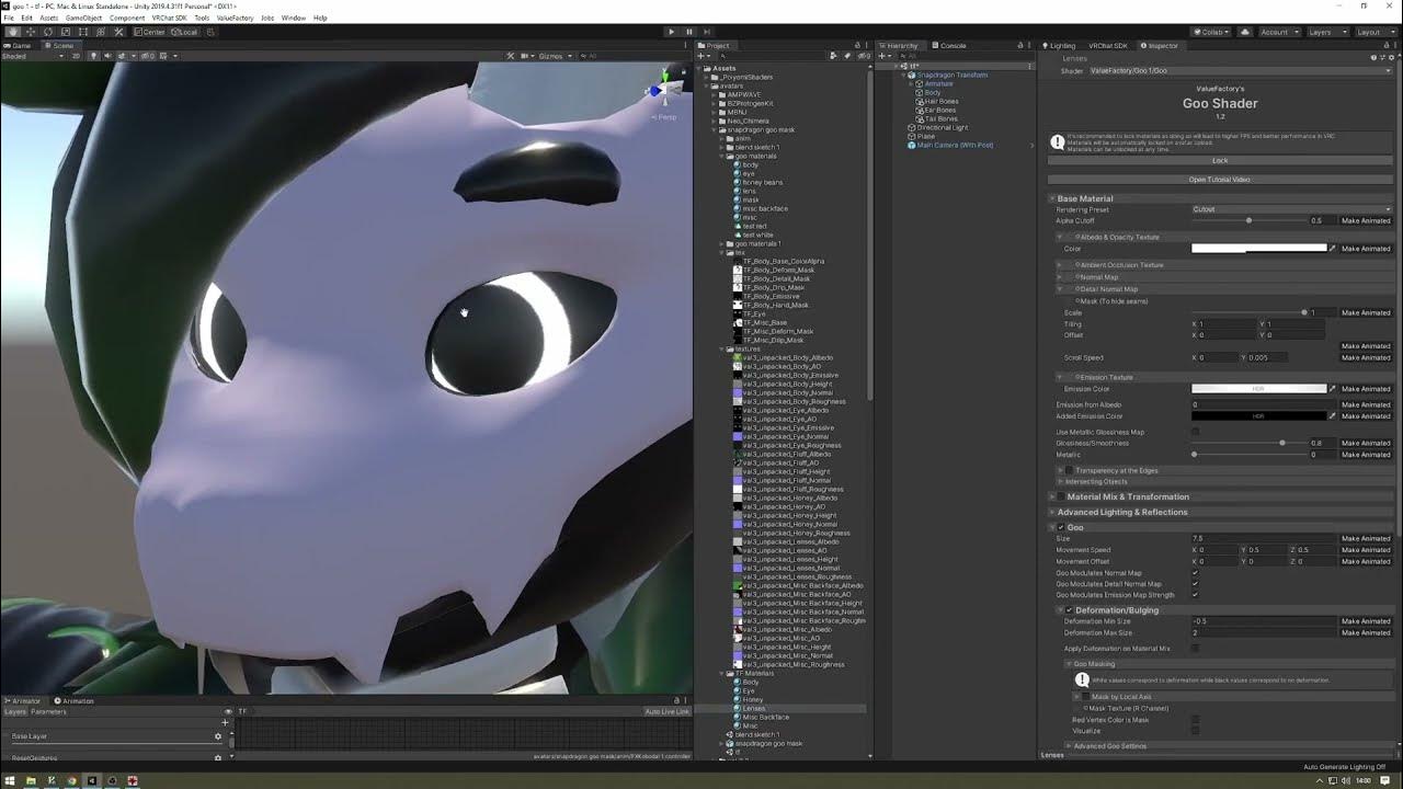 VRChat Goo Shader - Transformation Setup - YouTube