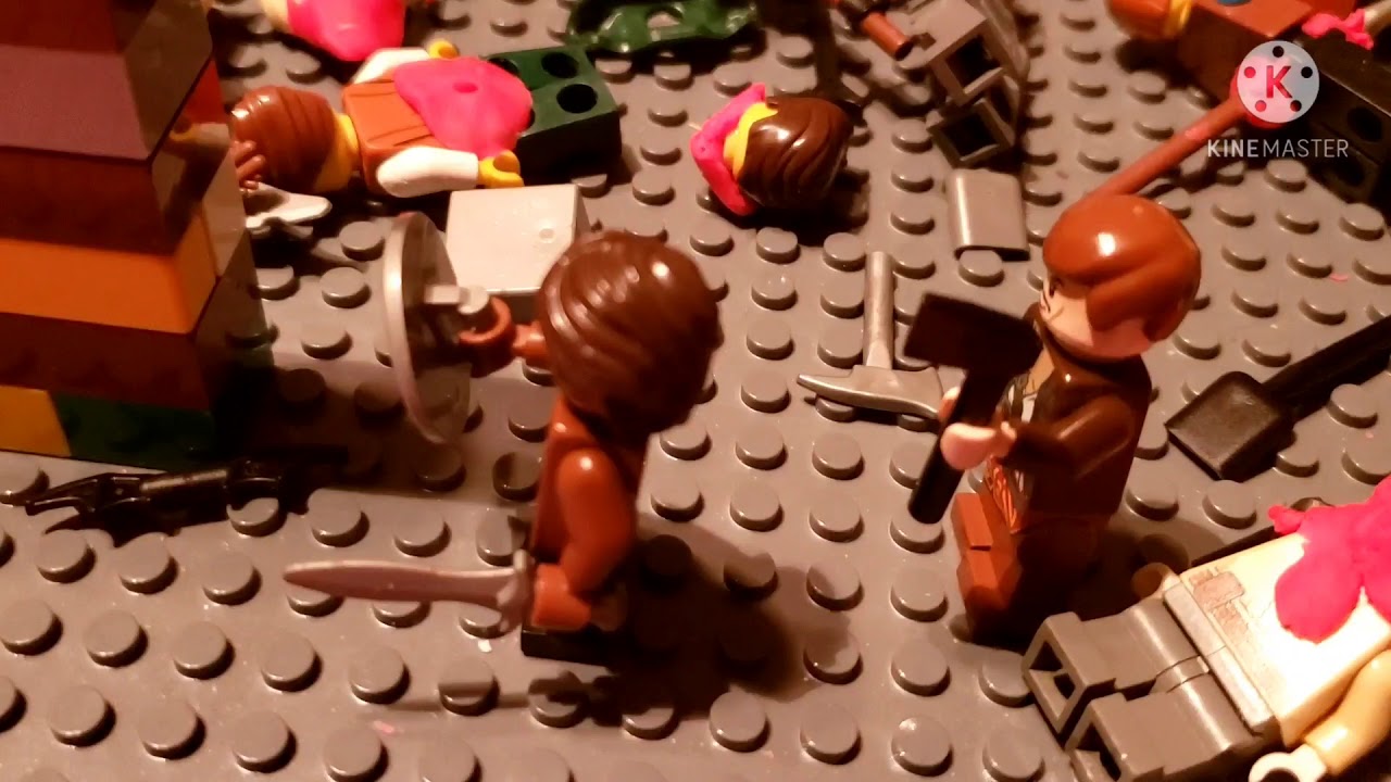 the 5th lego hunger games Cornucopia bloodbath - YouTube