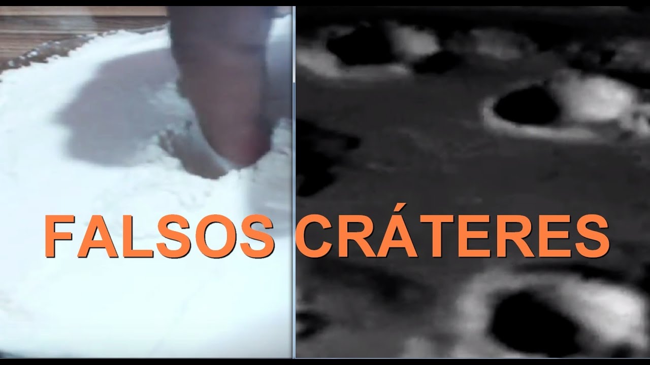 Cráteres falsos! Experimento casero - YouTube