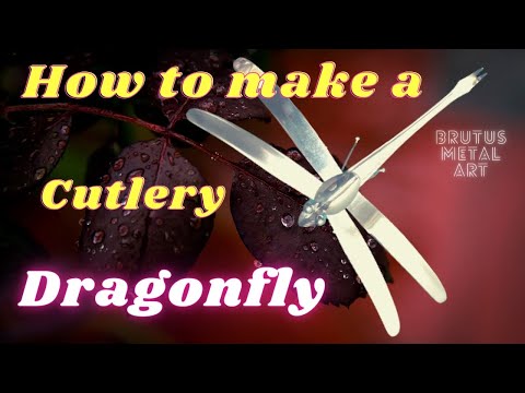 How To Make Dragonflies From Spoons