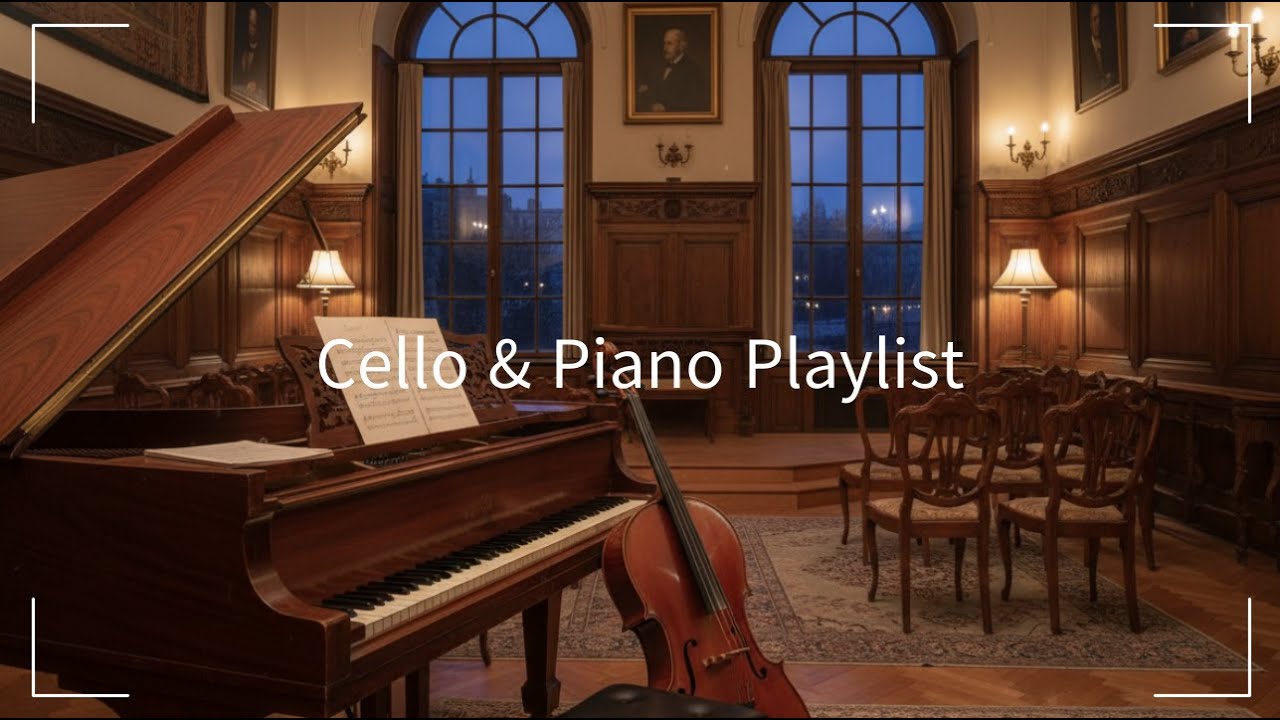 일하면서 듣기 좋은 잔잔한 연주곡 | 첼로와 피아노의 서정적인 감성 | Calm Instrumental Music for ...