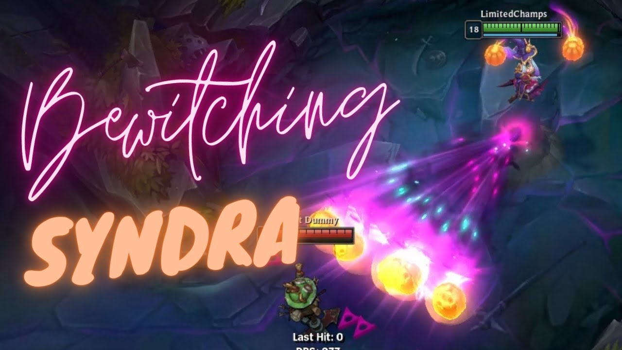 Bewitching Syndra Skin with Chroma | Pre-Release - YouTube