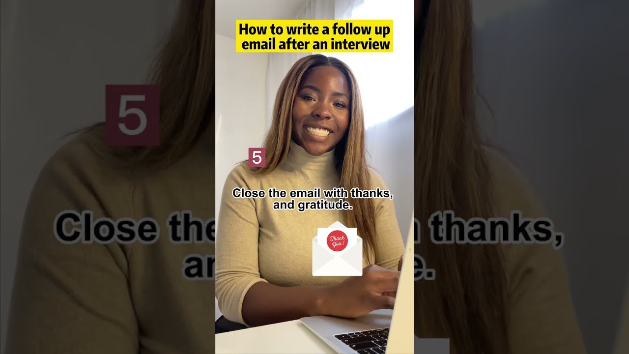 How To Write A Follow Up Email After An Interview YouTube How To Write A Follow Up Email After An Interview YouTube