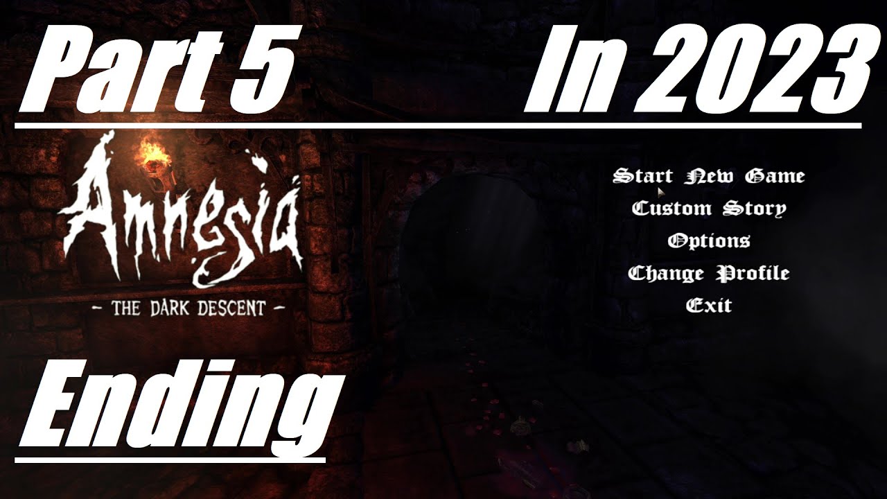 Amnesia The Dark Descent Part 5 Ending [No Commentary] - YouTube