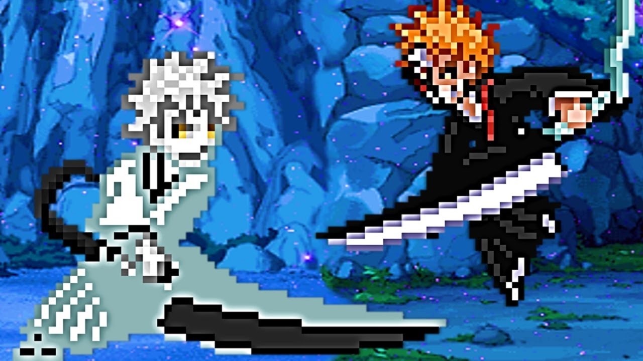 ZANGETSU ALL FORMS VS ICHIGO NEW MASK | GAME JUMP FORCE MUGEN V7 PC ...