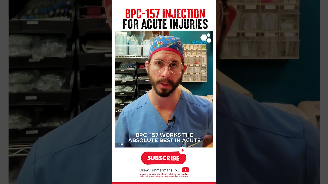 BPC 157 Injection for Acute Injuries - YouTube