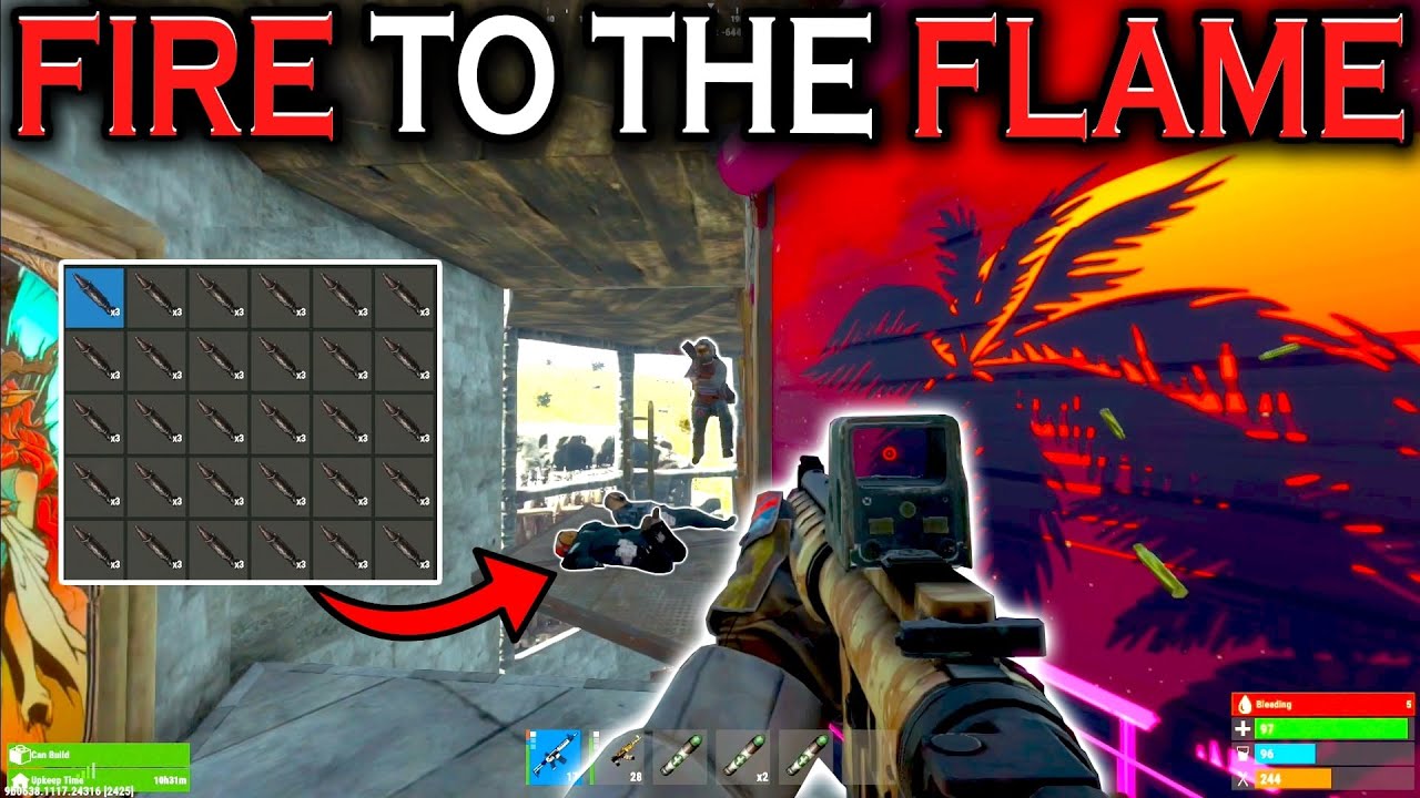 Fire to the Flame - Rust Console Edition - YouTube