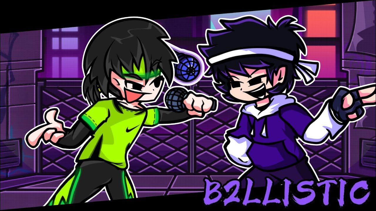 GLOWS (B2LLISTIC but Slam and Rein sings it) | FNF B2 REMIXED (FNF ...