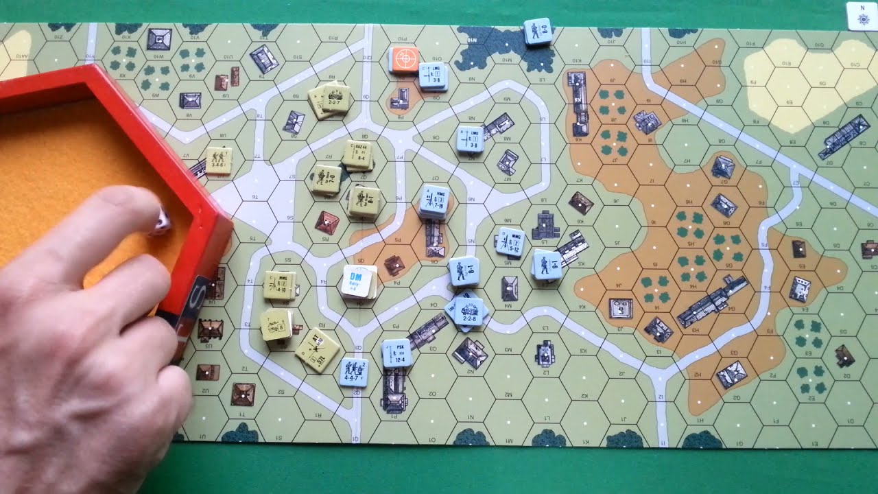 Let's play Advanced Squad Leader Starter Kit 2: Hammer to the Teeth ...