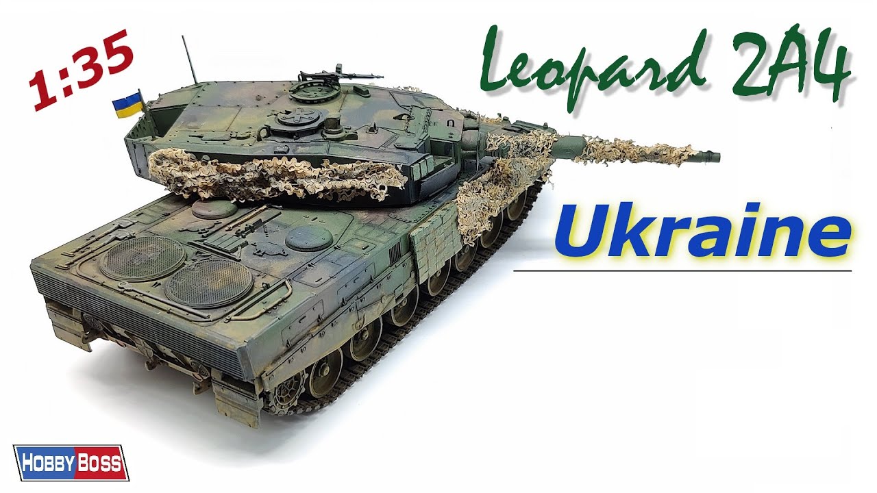 Leopard 2 A4 Ukraine Reactive Armor / Reaktivpanzerung - 1/35 - Hobby ...