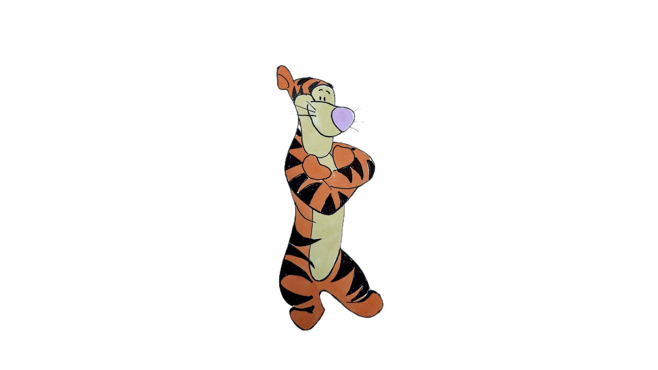 How to Draw Tigger from Winnie the Pooh – Quick & Fun Drawing ...