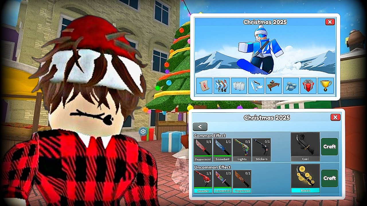 Playing The MM2 Christmas Update! - YouTube