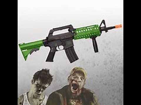 Z37 Zombie Seige Air Rifle shooting. - YouTube