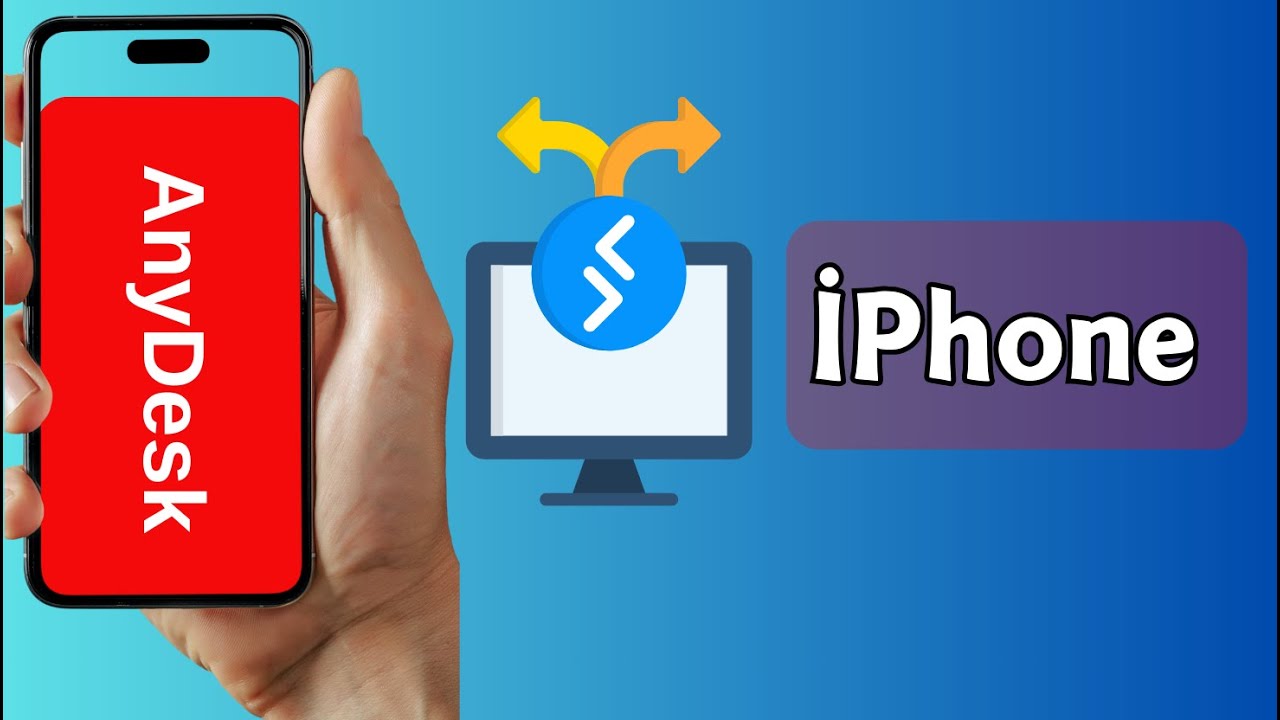AnyDesk ile Bilgisayardan İPhone Kontrol Edilebilir mi ? - YouTube