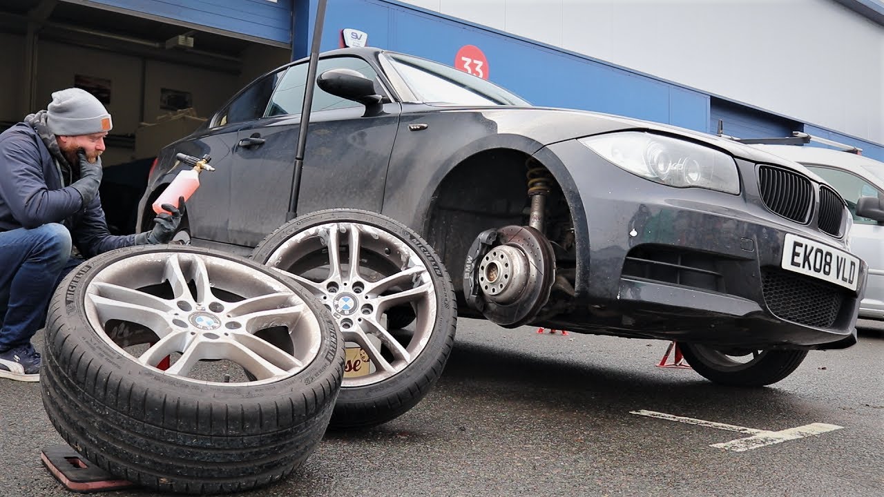 BMW 1 Series *Very Grubby* 'Wheels Off Detail & Protect!' - YouTube