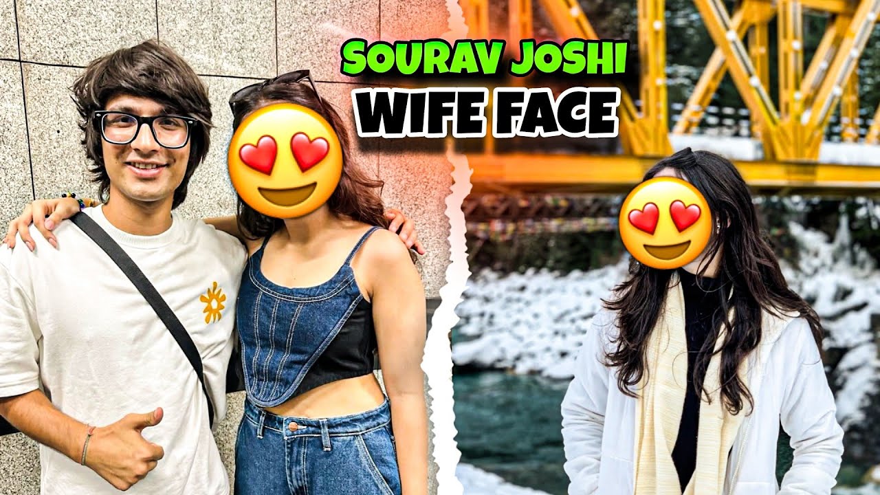 🤔 Sourav Joshi Wife reveal in This vlog ? | Sourav Joshi ke shadi ...