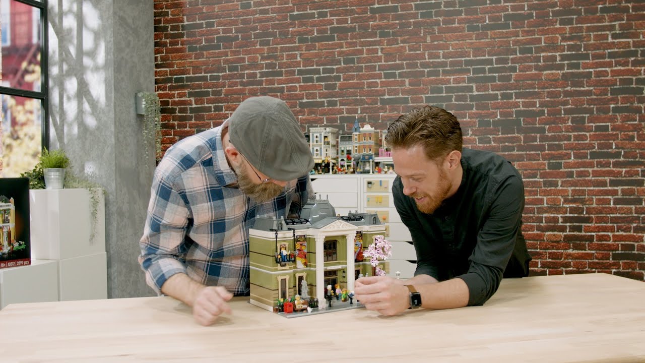 LEGO Icons Natural History Museum | Designer Video - YouTube
