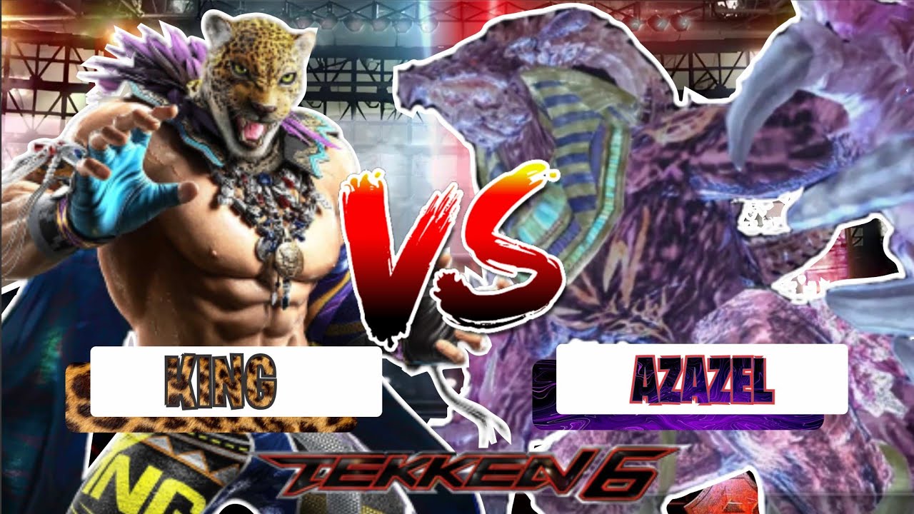 King Vs Azazel || King Story Line Gameplay || Tekken 6 gameplay ...