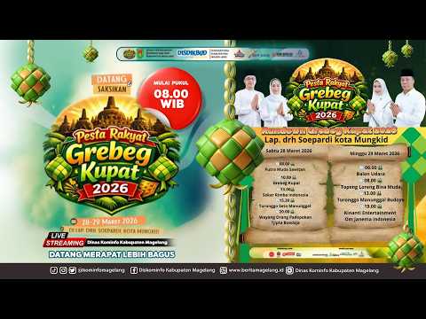 🔴 Grebeg Ketupat Kabupaten Magelang 1447 H / 2026 M