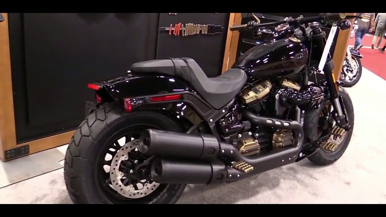 2019 Harley Davidson Fat Bob Accessorized | Walkaround & First Look ...