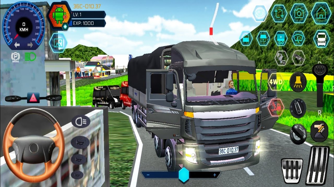 Truck Simulator Vietnam - Best Truck Game - Truck Game Android Gameplay ...