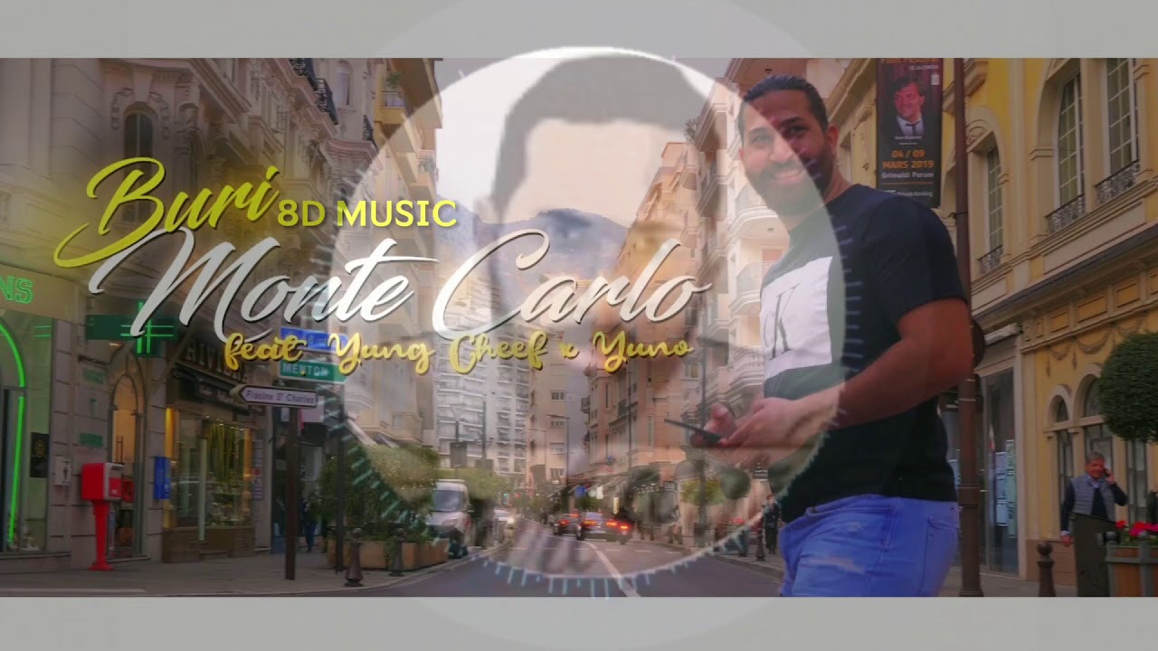 Monte Carlo 8D Music - YouTube