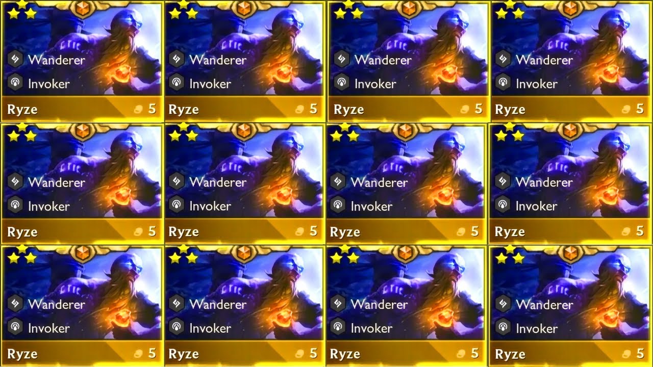 3 Star Ryze ⭐⭐⭐ Luckiest Shop In The World Or Bug? | TFT Set 9.5 - YouTube