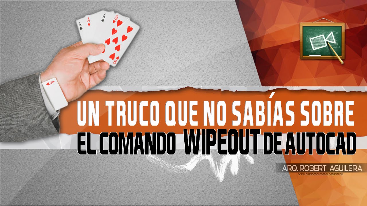 Un Truco que NO Sabías sobre el Comando WIPEOUT de AutoCAD - YouTube