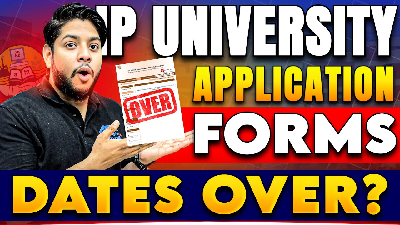 IMPORTANT IP University Application form Missing Courses Issue for NLT ...