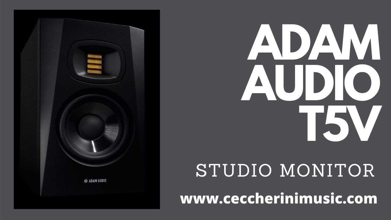 ADAM AUDIO T5V STUDIO MONITOR - YouTube