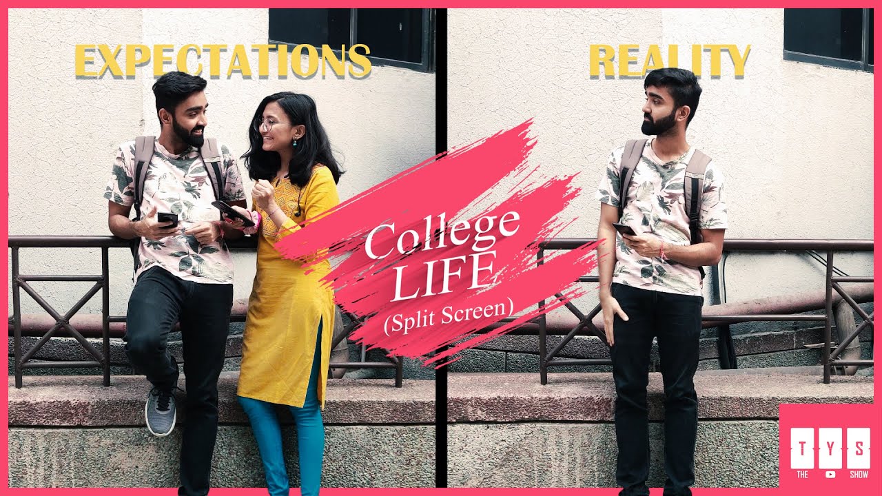 Expectation Vs Reality: College Life - YouTube