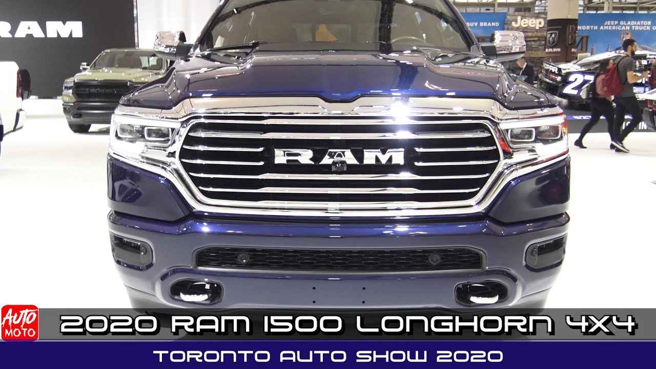 2020 RAM 1500 LongHorn 4x4 - Exterior And Interior - Toronto Auto Show ...