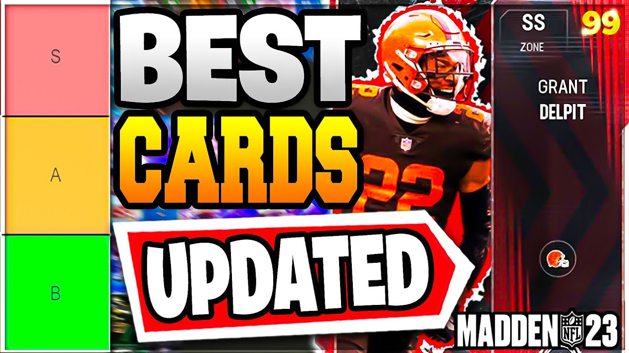 THE BEST CARD AT EACH POSITION IN MADDEN 23 ULTIMATE TEAM - YouTube