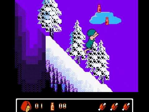 Weird Pirated Games: Primitive Woman (NES) - YouTube