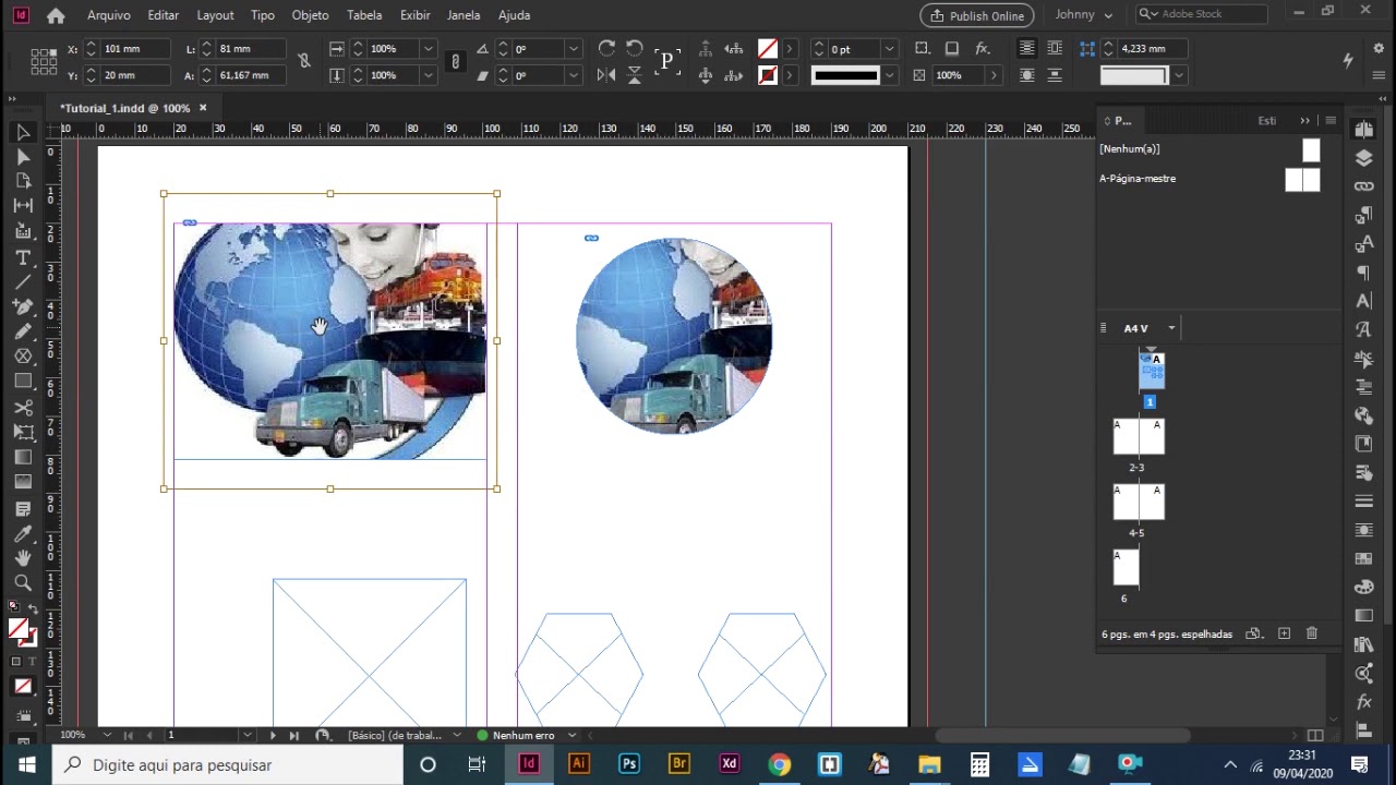 InDesign Tutorial - Ferramentas 2 - YouTube