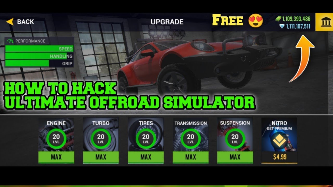 How To Ha'ck Cheat Ultimate Offroad Simulator | Get Unlimited Currency ...