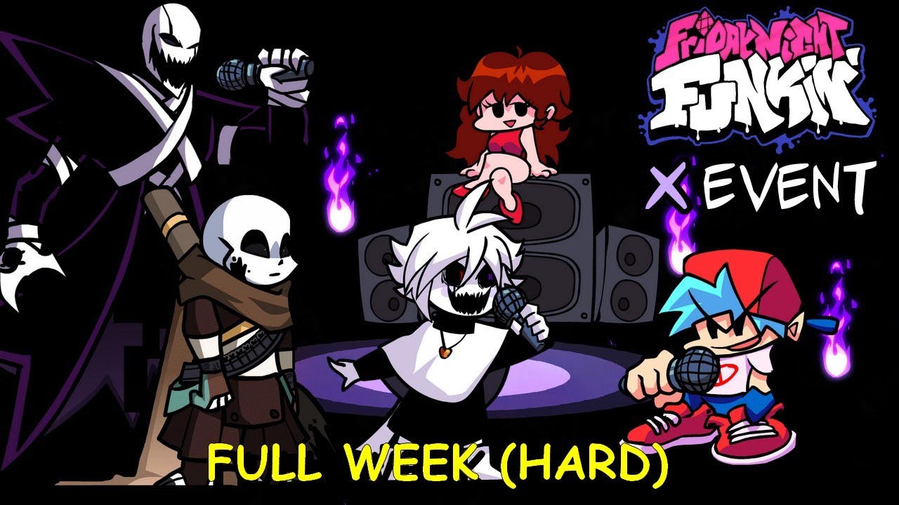 The X Event - FULL WEEK (HARD) - Friday Night Funkin Mod - YouTube