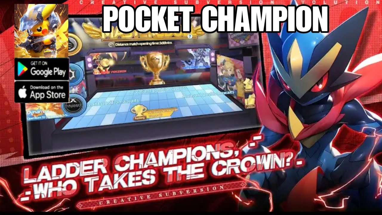 Pocket Champion Gameplay - Pokemon RPG Game Android - YouTube