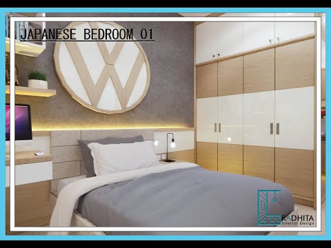 RADHITA INTERIOR DESIGN - JAPANESE BEDROOM CEWEK MR.DEDE