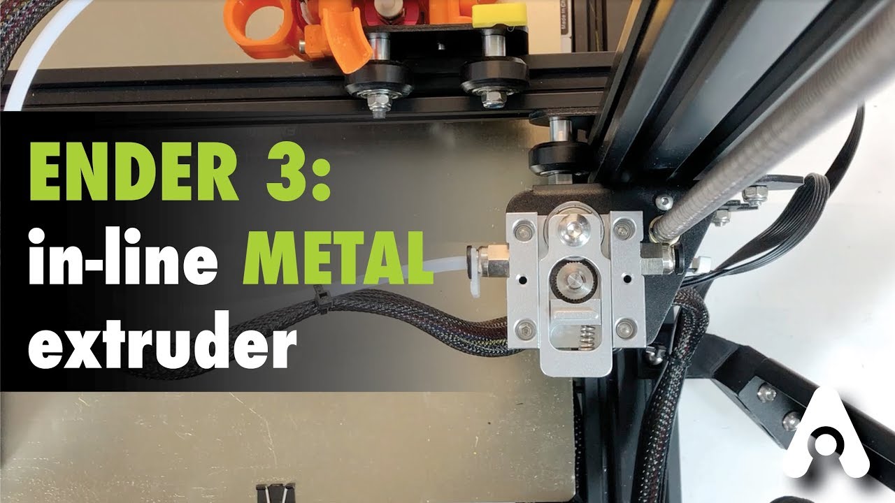 Ender-3 All Metal in-line Extruder: best alternative for the stock ...