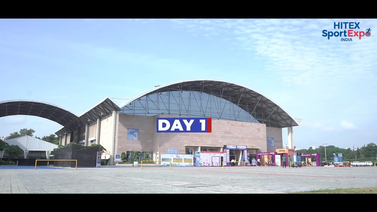 Here's a glimpse of Day 1 at HITEX SportExpo! - YouTube