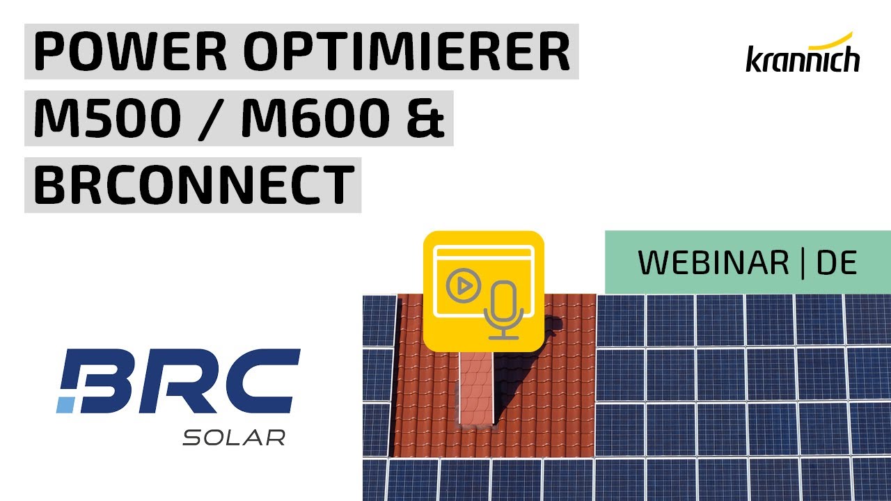 Webinar BRC – Optimierer einfache Installation, maximale Effizienz ...