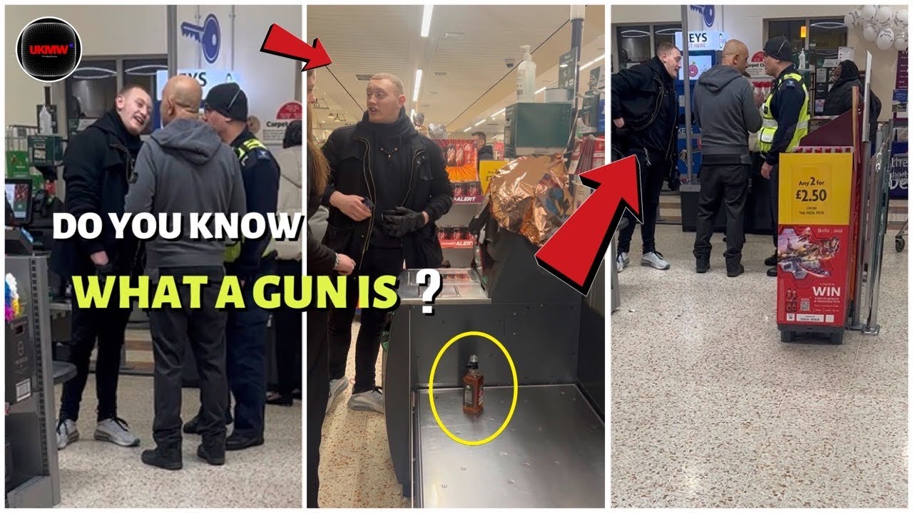 Security Guard UK : Angry Man Swigs Whisky & Tells Staff He Has Gun ...
