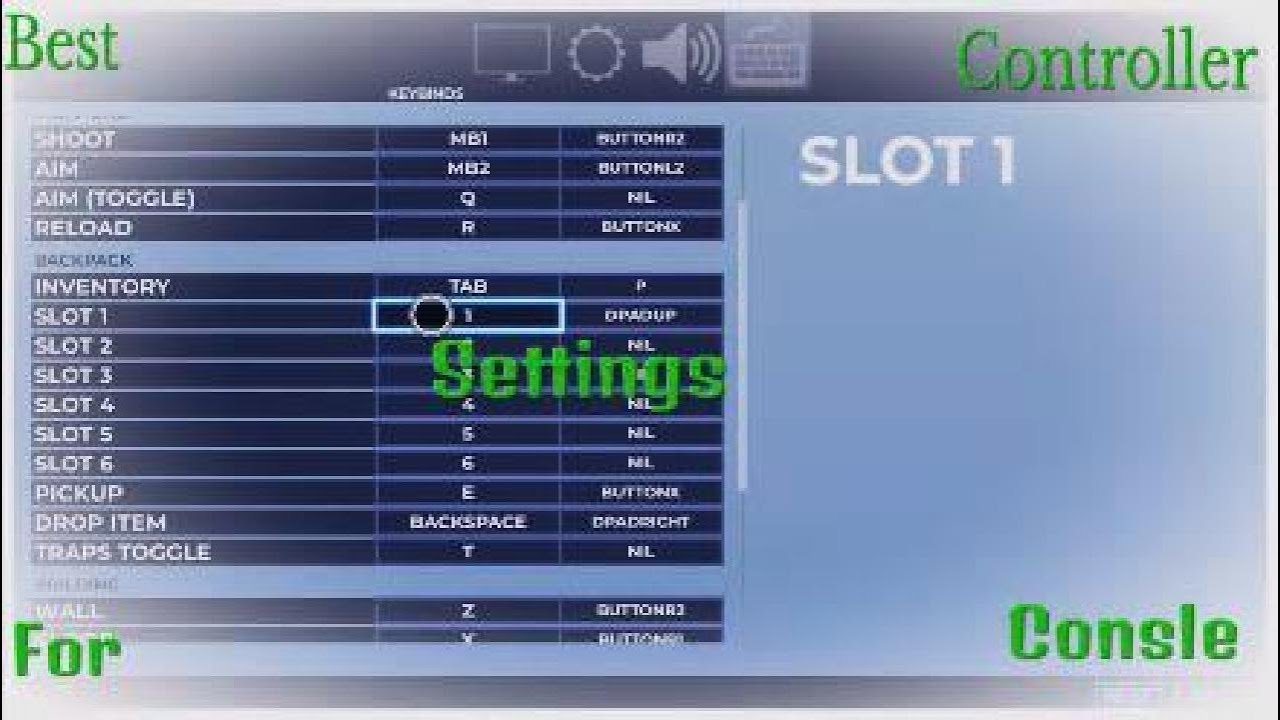 Best Settings In Fortblox For Controller Players (4K 60fps) - YouTube